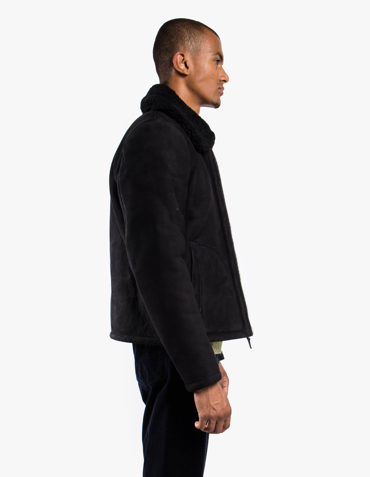 You Must Create Budgie Jacket - Black Suede | Garmentory