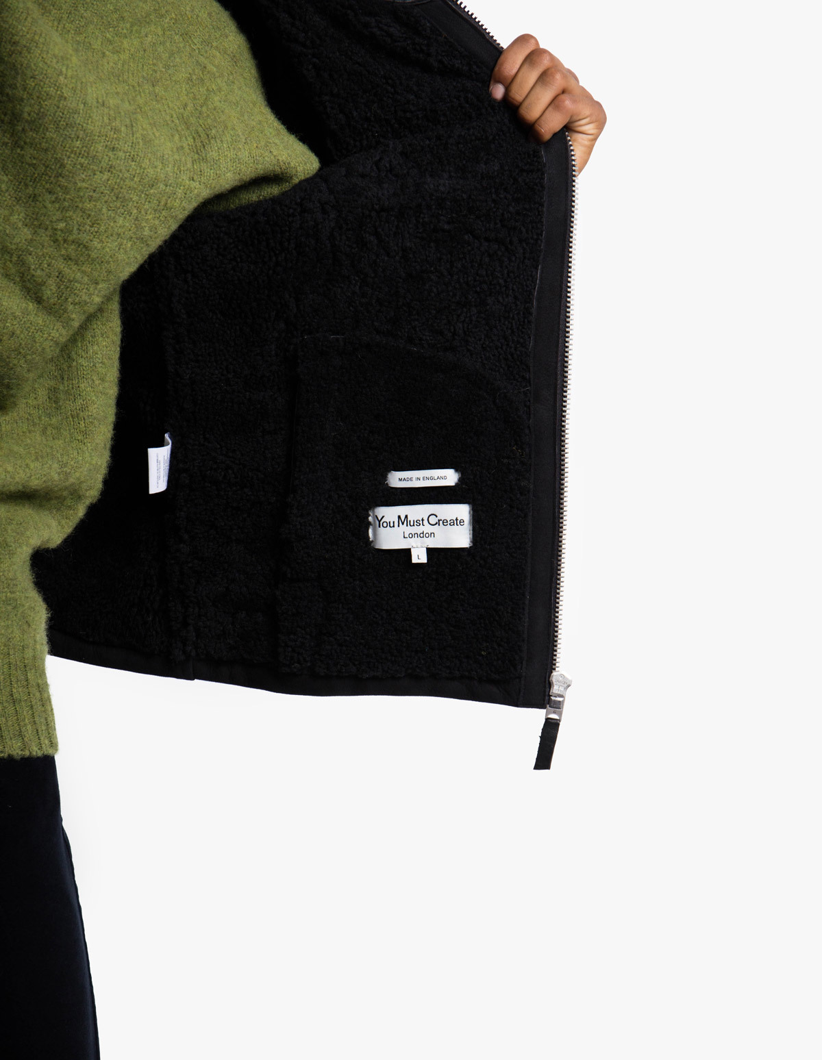 You Must Create Budgie Jacket - Black Suede | Garmentory