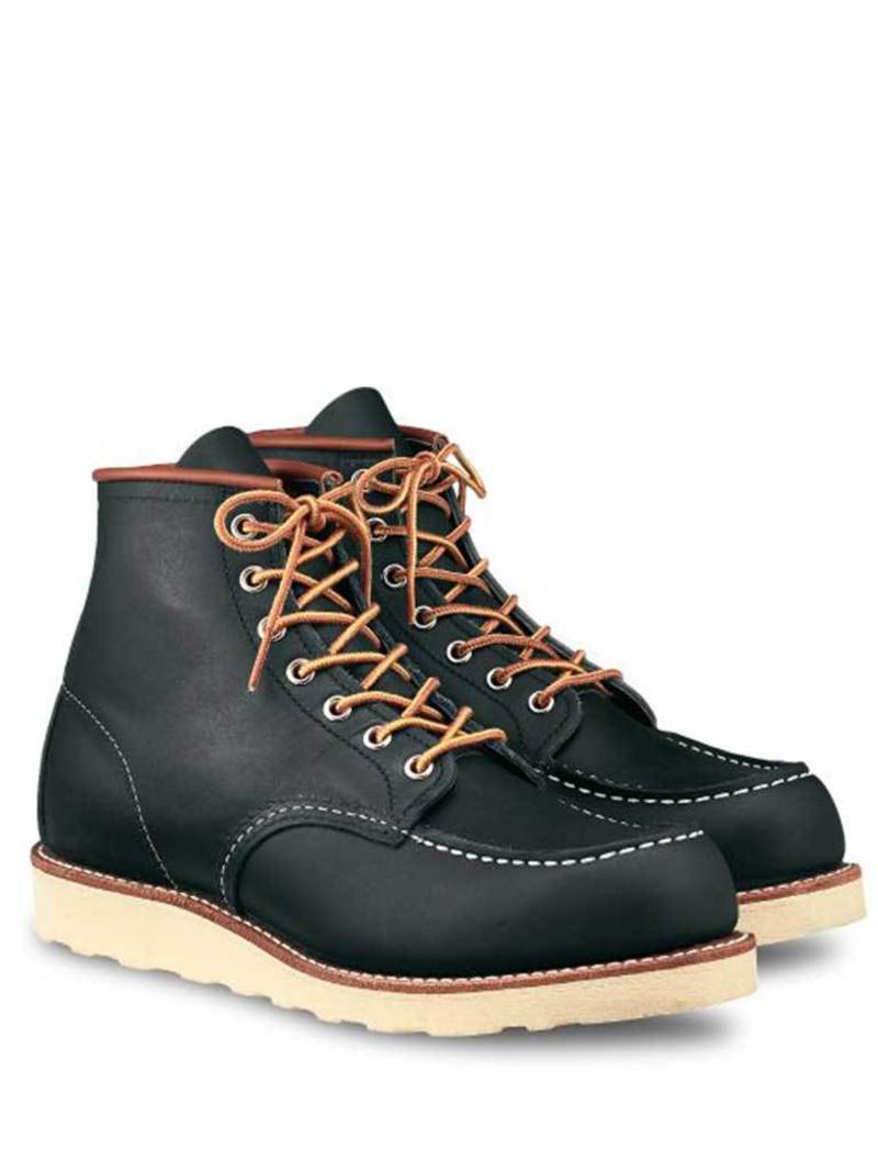 Redwing 8859 Moc Toe Boots - Navy | Garmentory