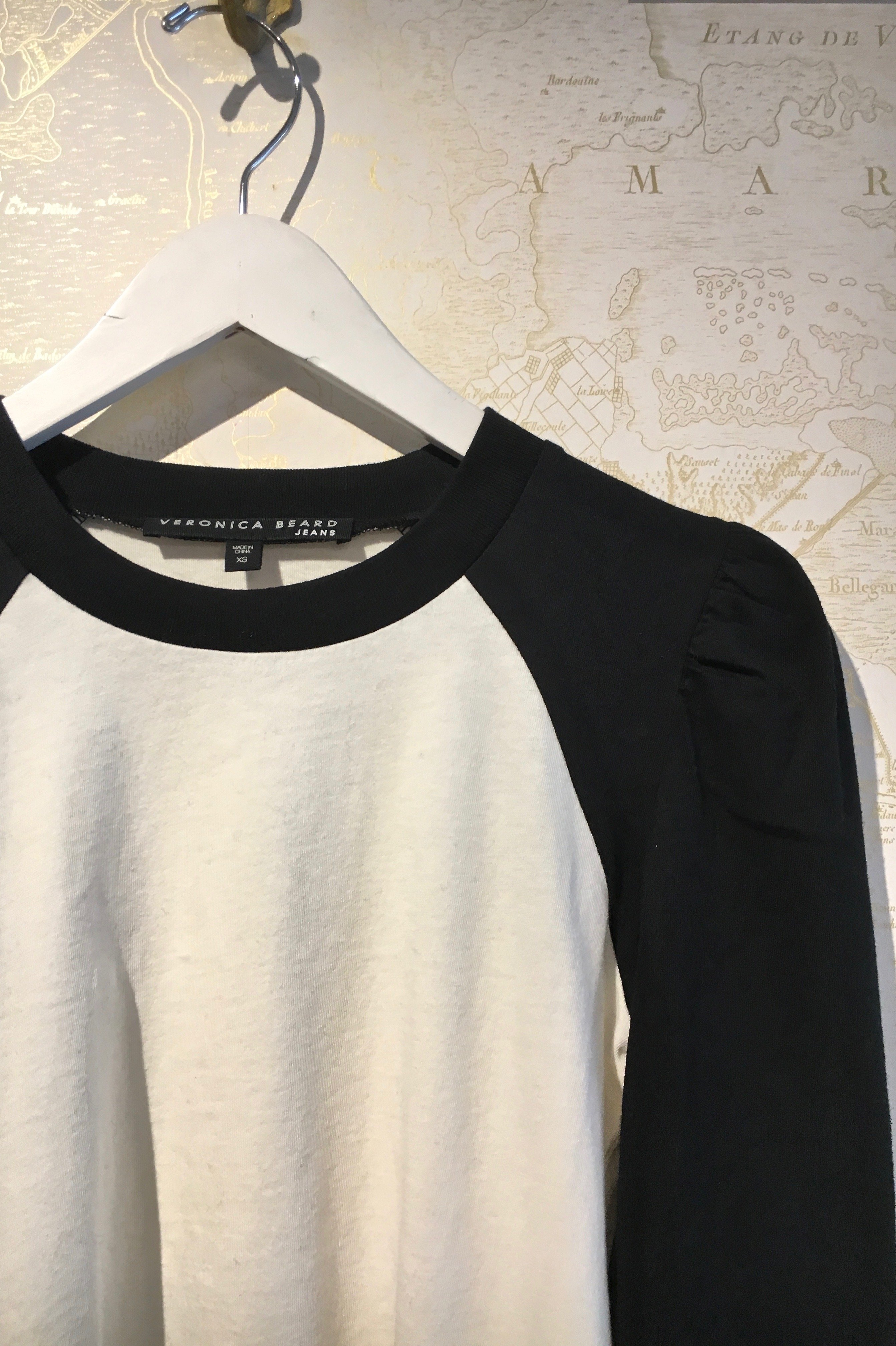 Veronica Beard Josey Baseball Tee | Garmentory