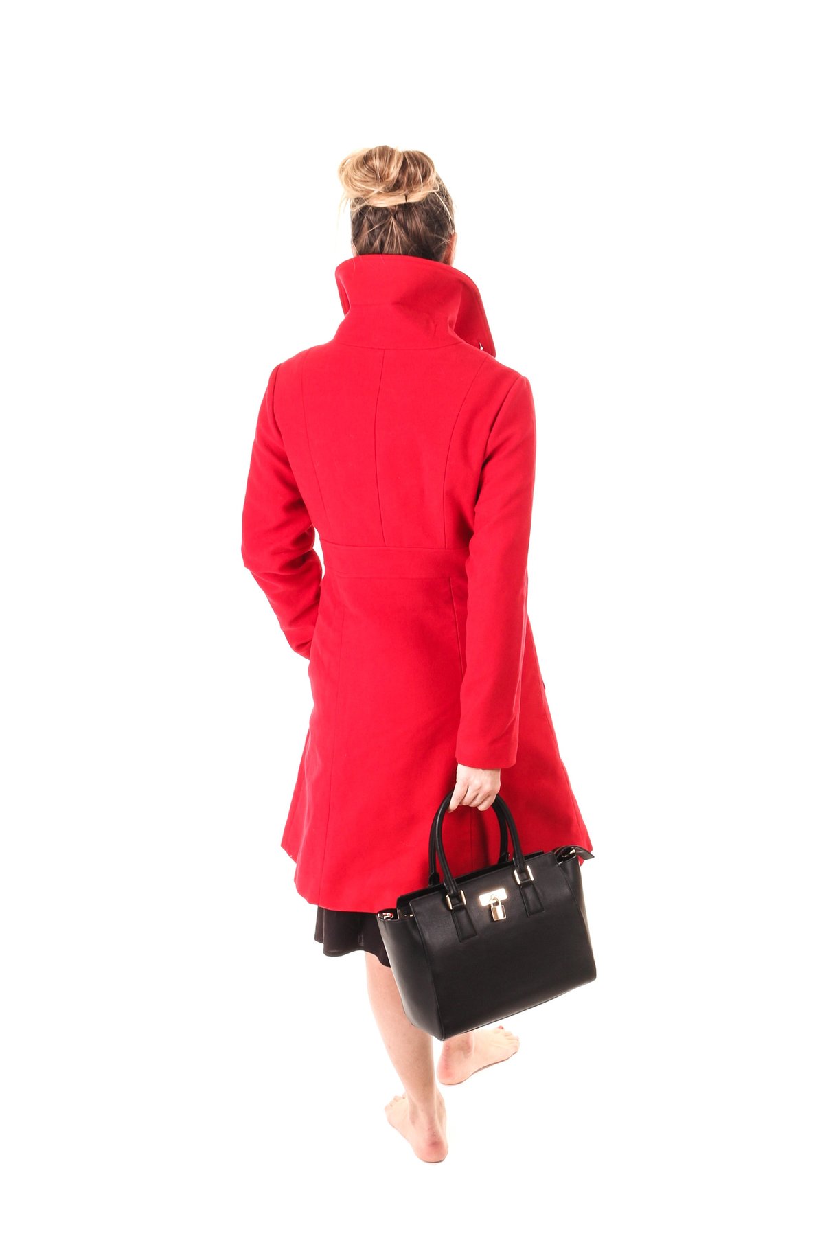 Vaute Couture Belden Future Coat - red | Garmentory