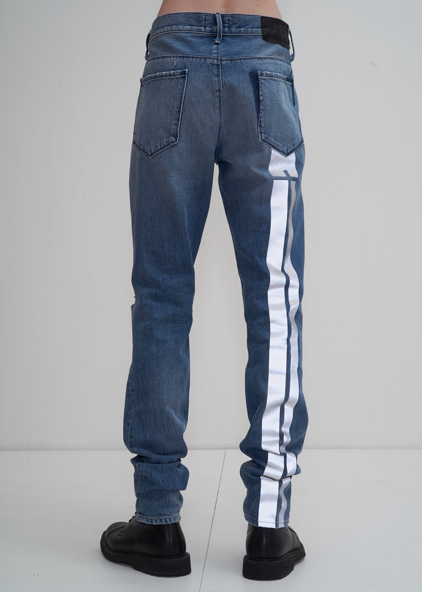 RtA Skinny Banner Jean - Blue | Garmentory