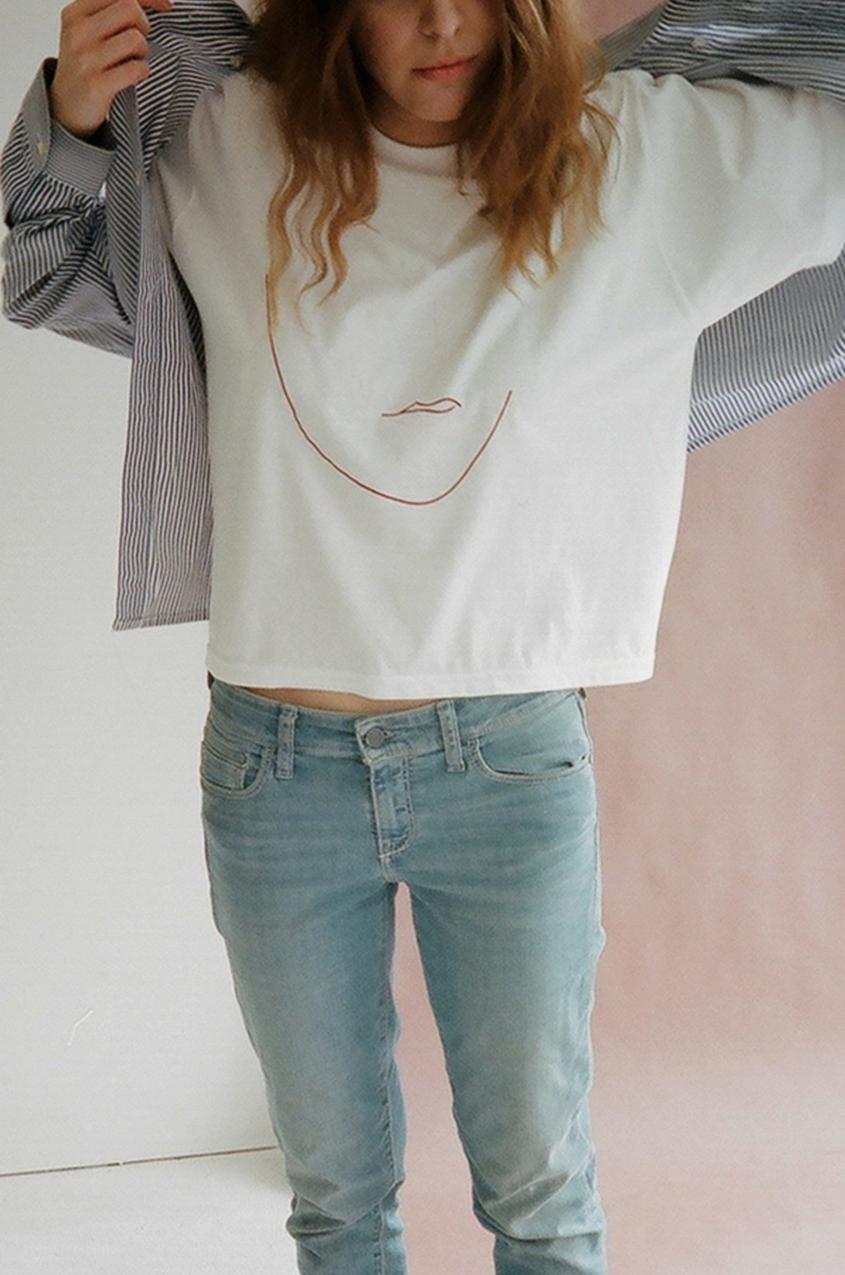 Soft Focus x Melody Hansen Melody Tee - White | Garmentory