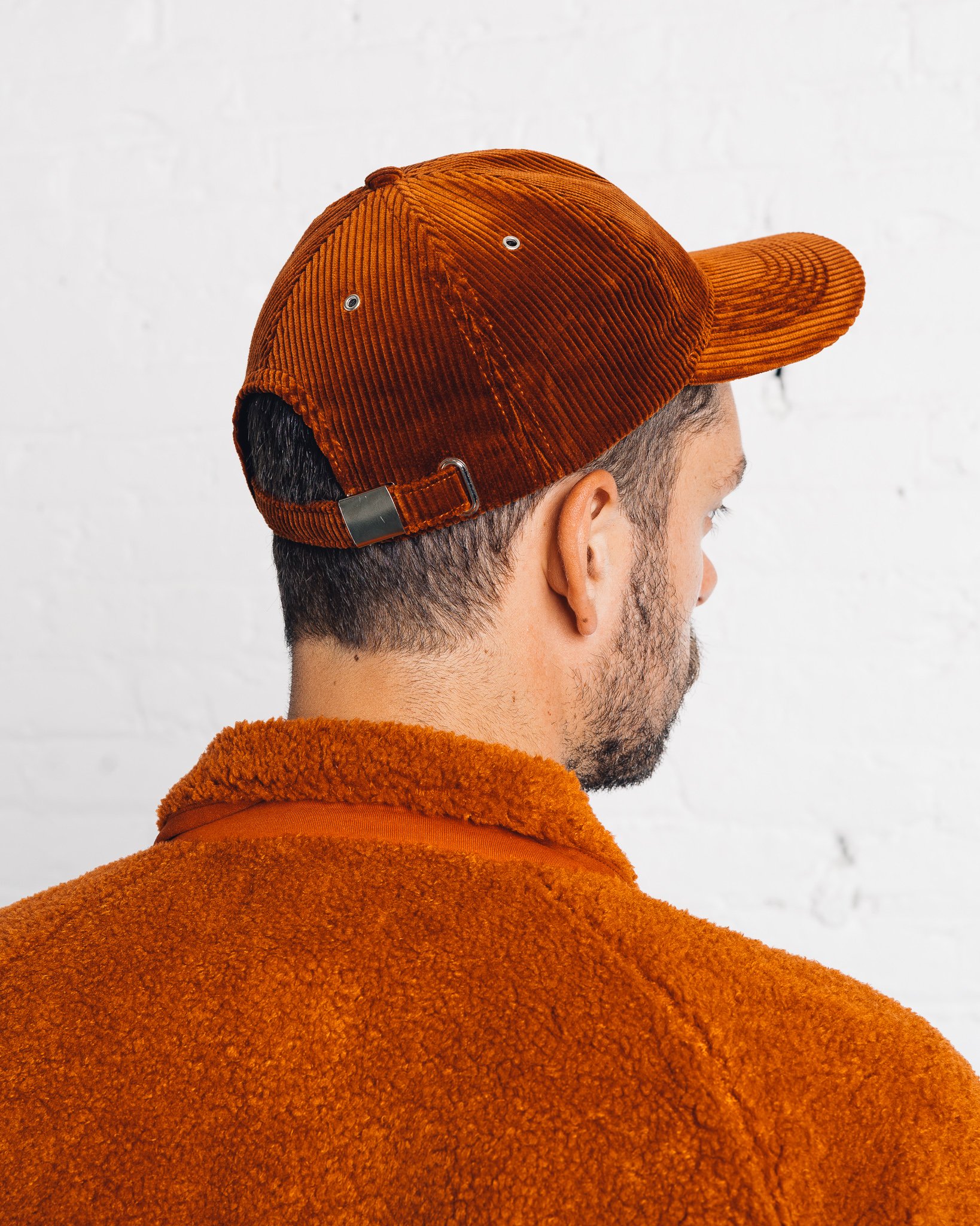 YMC Cord Baseball Cap - Rust | Garmentory