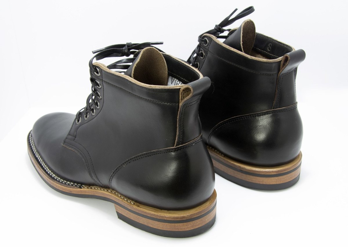 Viberg Service Pull Tab Boot - BLACK CXL | Garmentory