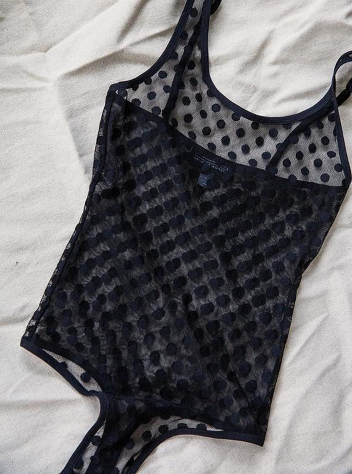 Land of Women Dot Thong Bodysuit | Garmentory