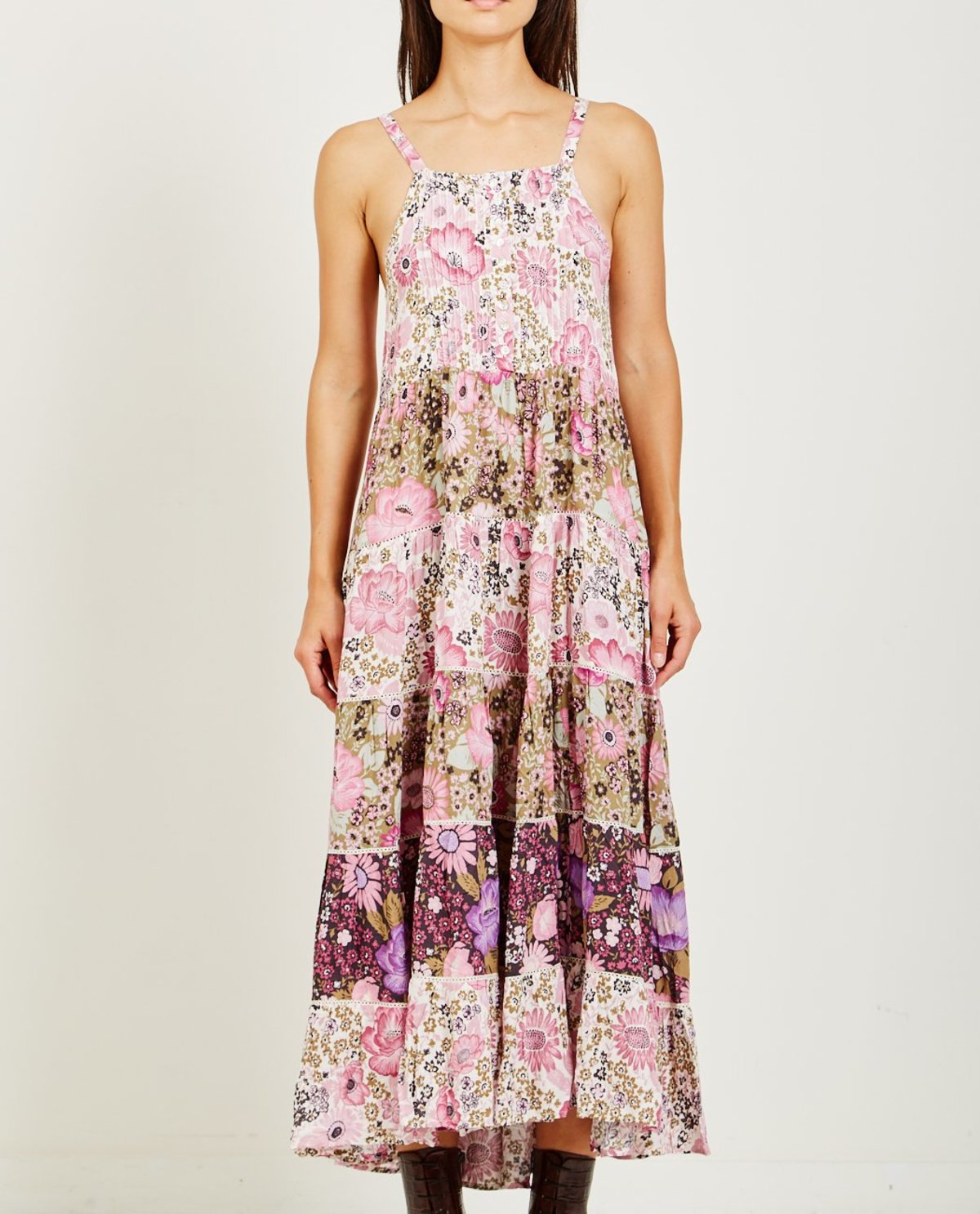 SPELL & THE GYPSY DESERT DAISY MAXI SUN DRESS - LILAC | Garmentory