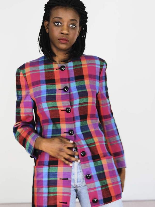 Bird On A Wire Vintage 80s Statement Jacket | Garmentory