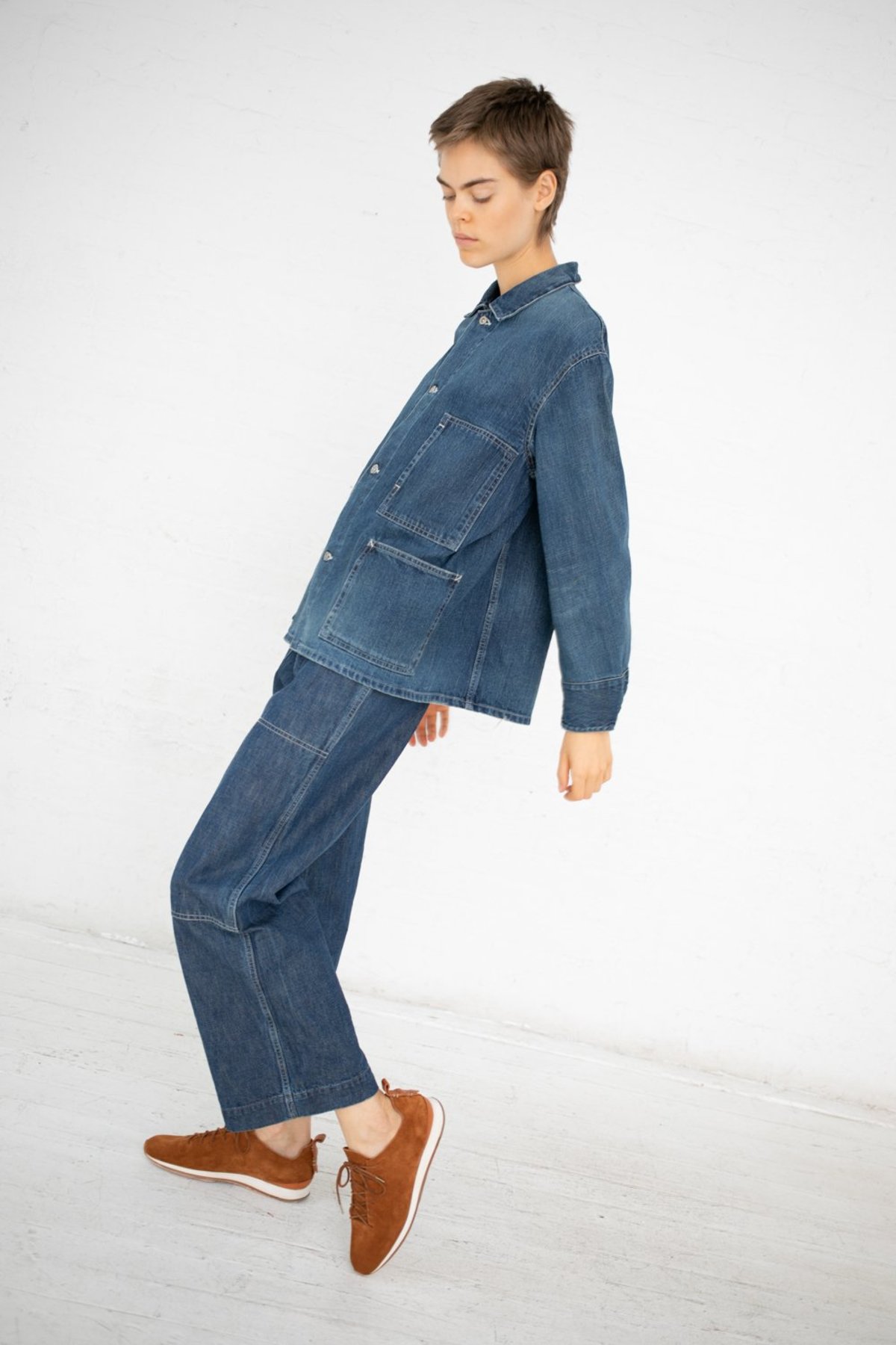 Chimala Denim Railroad Jacket - Medium Distress | Garmentory