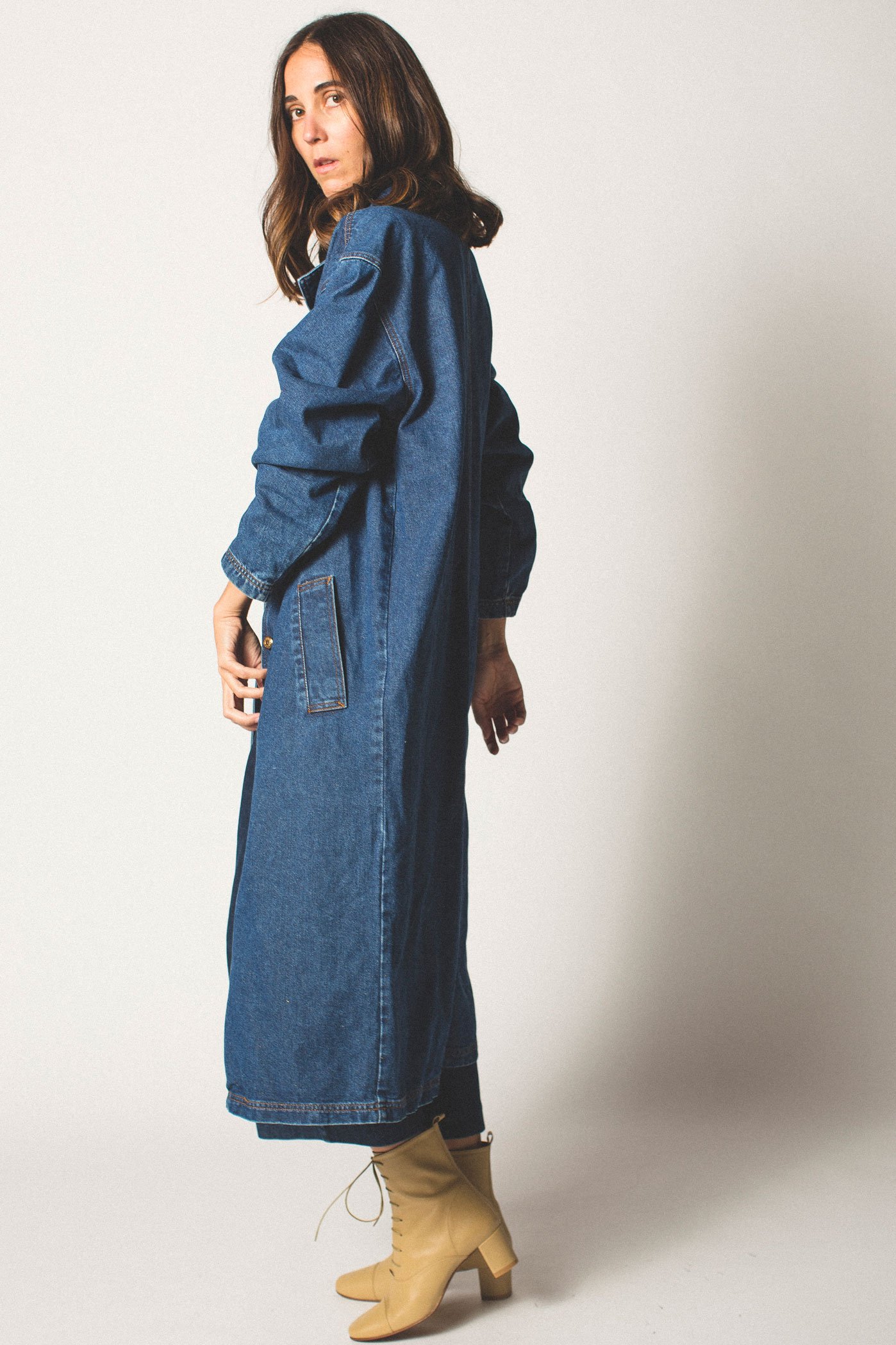 Preservation Vintage Denim Duster | Garmentory