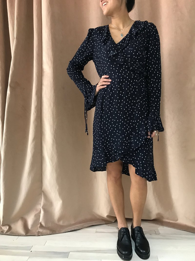 JUST FEMALE ROBE CASSANDRA - DROPS AOP | Garmentory