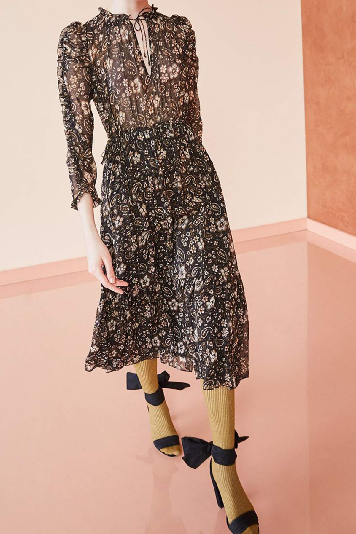 Ulla Johnson Izar Dress - Forest | Garmentory