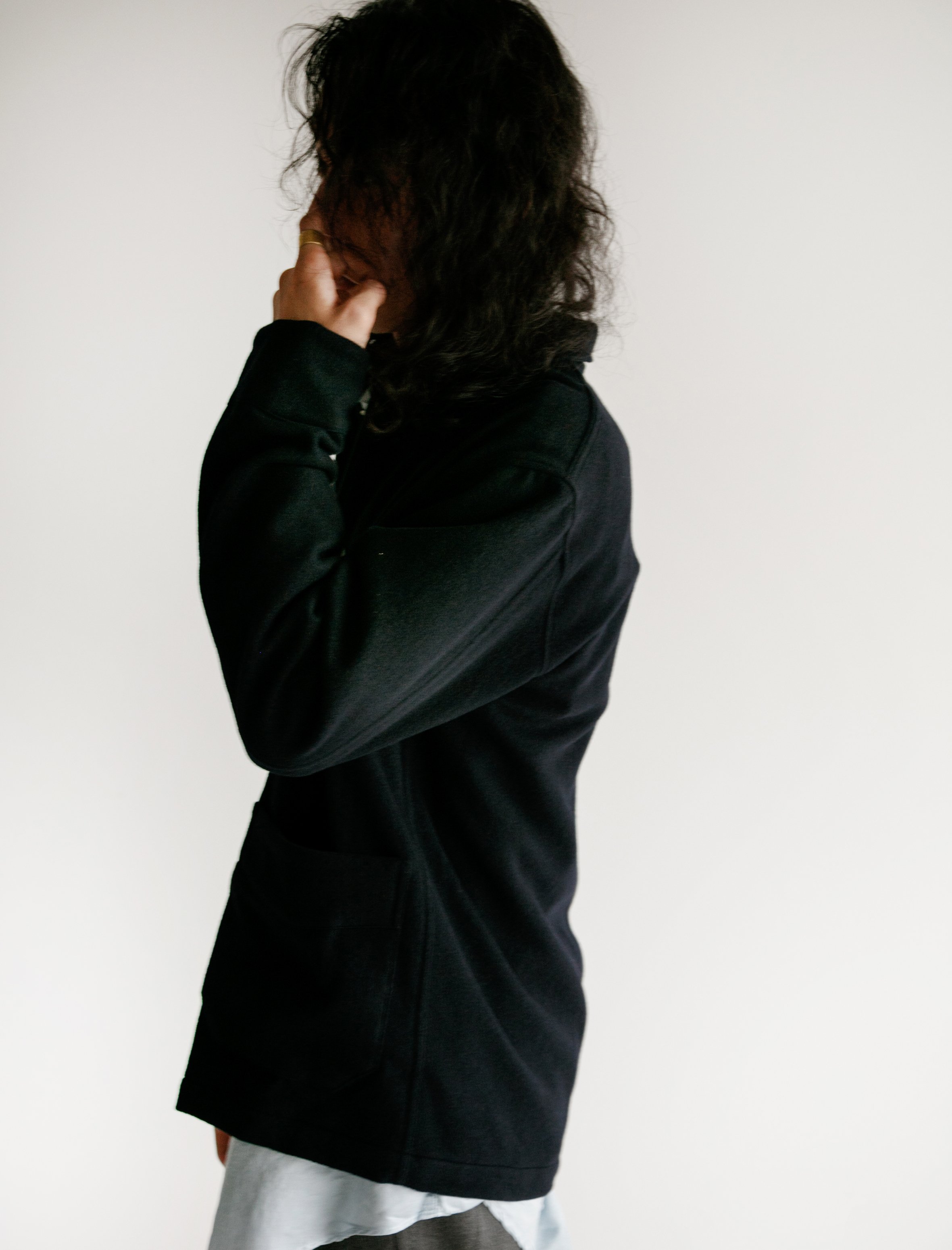 Our Legacy Archive Box Cash Wool Jacket - Navy | Garmentory