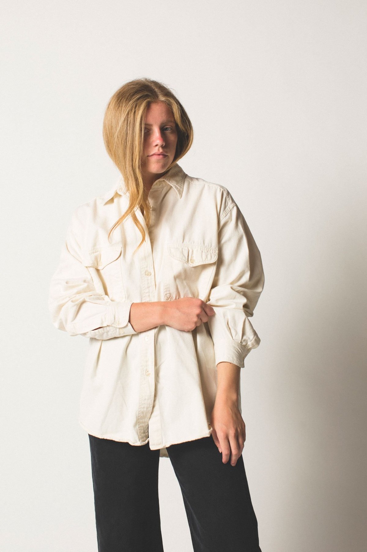 Preservation Vintage Button-up - Cream | Garmentory