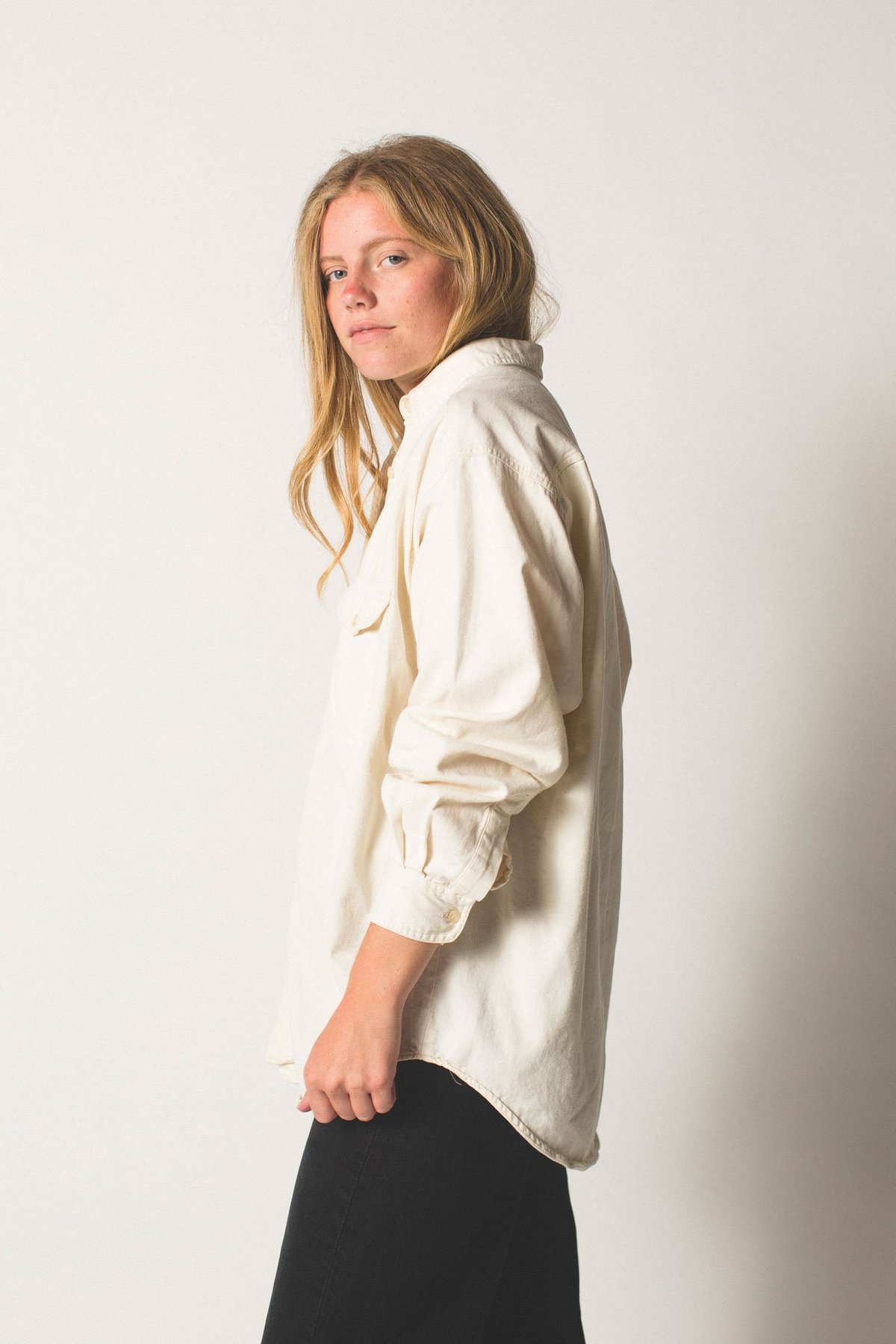 Preservation Vintage Button-up - Cream | Garmentory