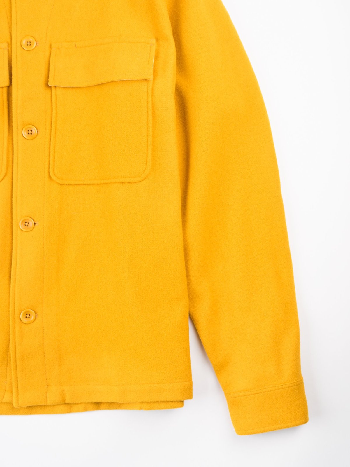 Norse Projects Kyle Wool Jacket - Mustard Yellow | Garmentory