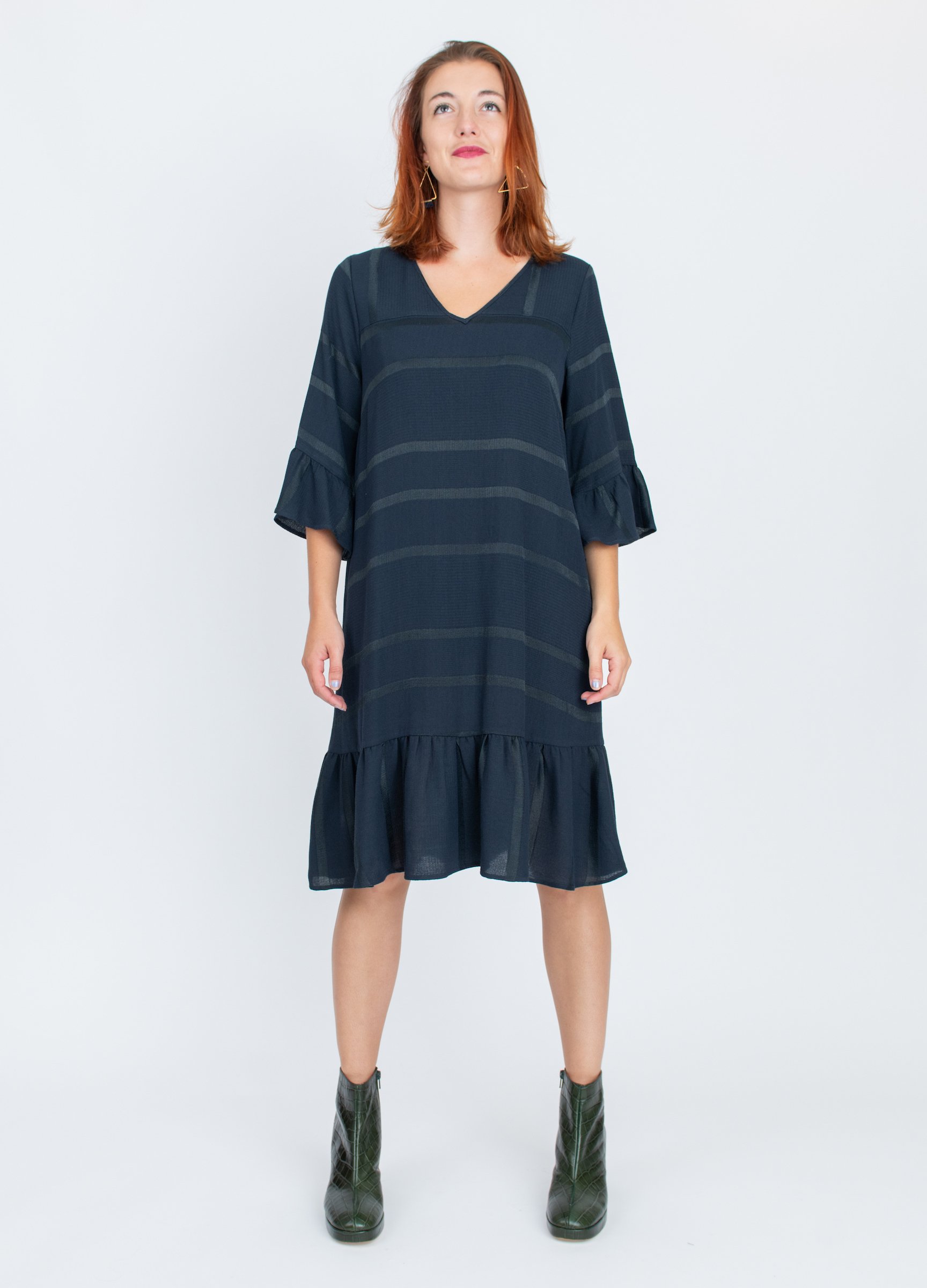 Acote Bleu Nuit Dress - blue | Garmentory