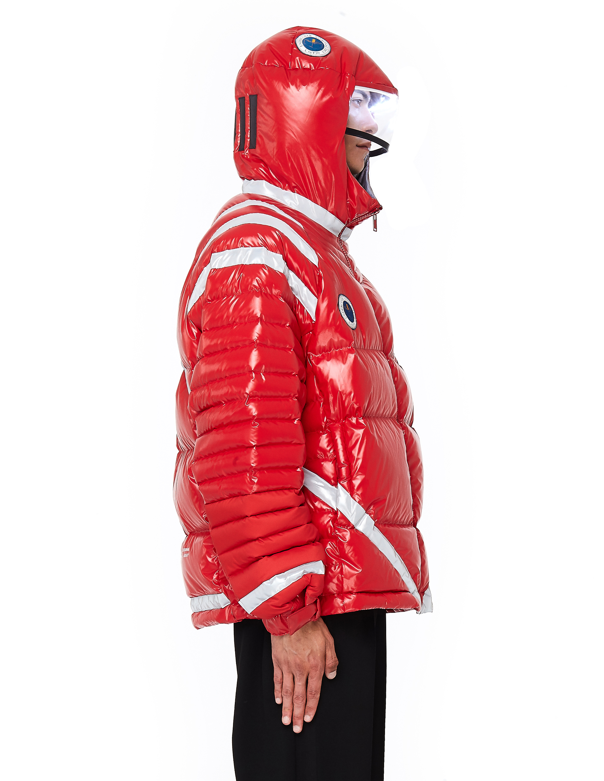 Undercover Red Down Astronaut Puffer Jacket | Garmentory