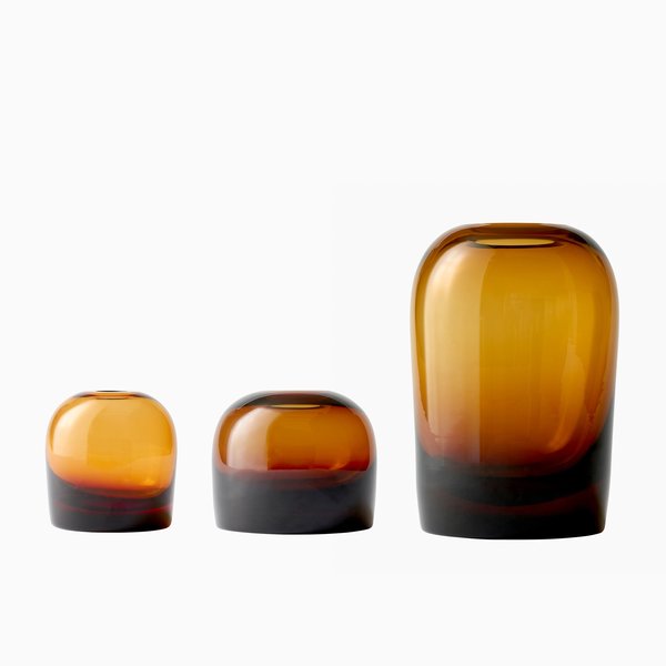 Menu Troll Vase Set of 3 in Amber | Garmentory