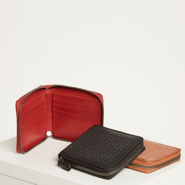 Dragon Diffusion Interlaced Bill Fold Zip Wallet | Garmentory