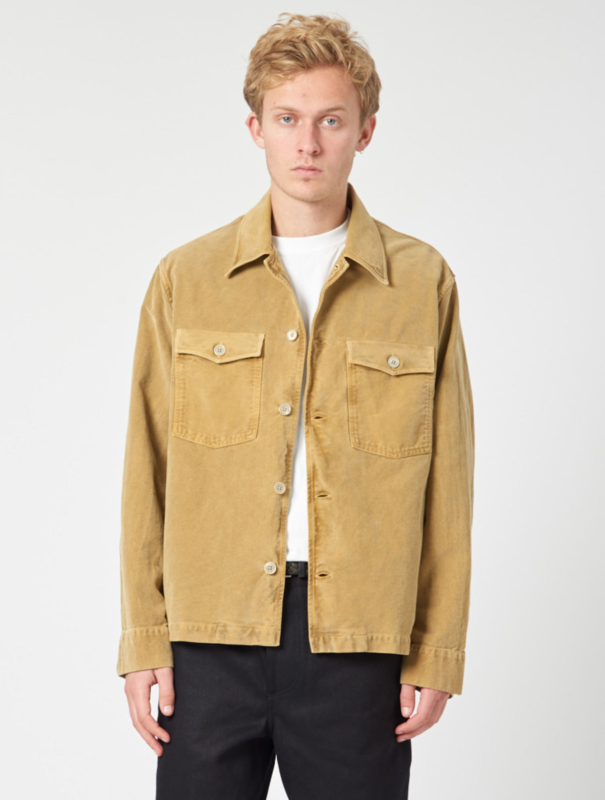 Our Legacy Evening Coach Jacket - Camel | Garmentory
