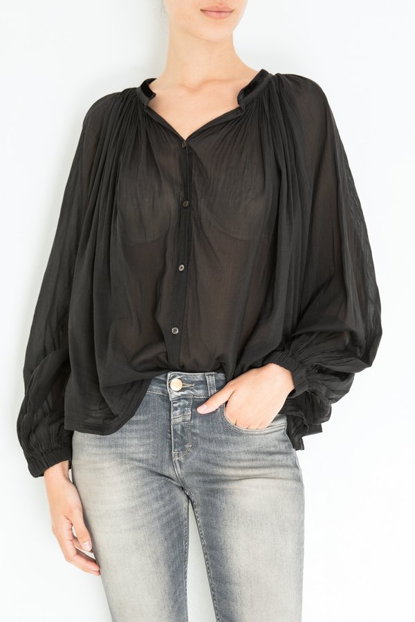 Giada Forte Bohemian Shirt - Nero | Garmentory