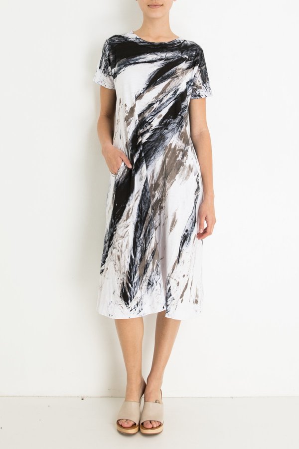 Gilda Midani Maria Dress - Feathers | Garmentory
