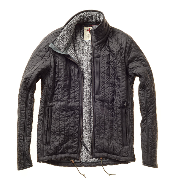 Relwen Vertical Windproof Insulator Jacket - Smoke | Garmentory