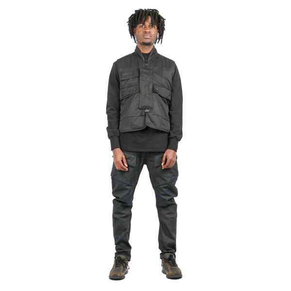 Men's Guerrilla Group ES-AV02 Body Fragmentation Vest - BLACK | Garmentory