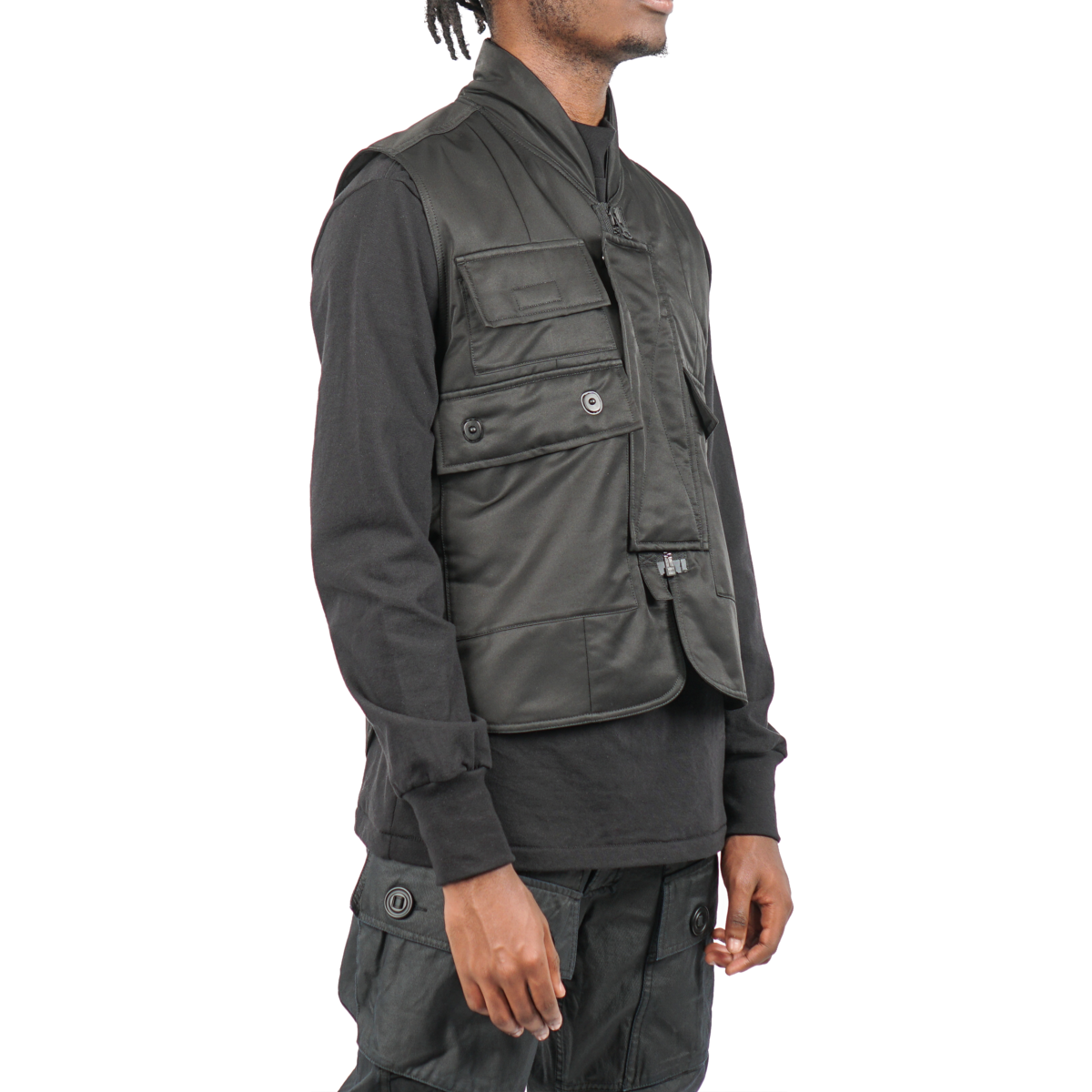 Men's Guerrilla Group ES-AV02 Body Fragmentation Vest - BLACK | Garmentory