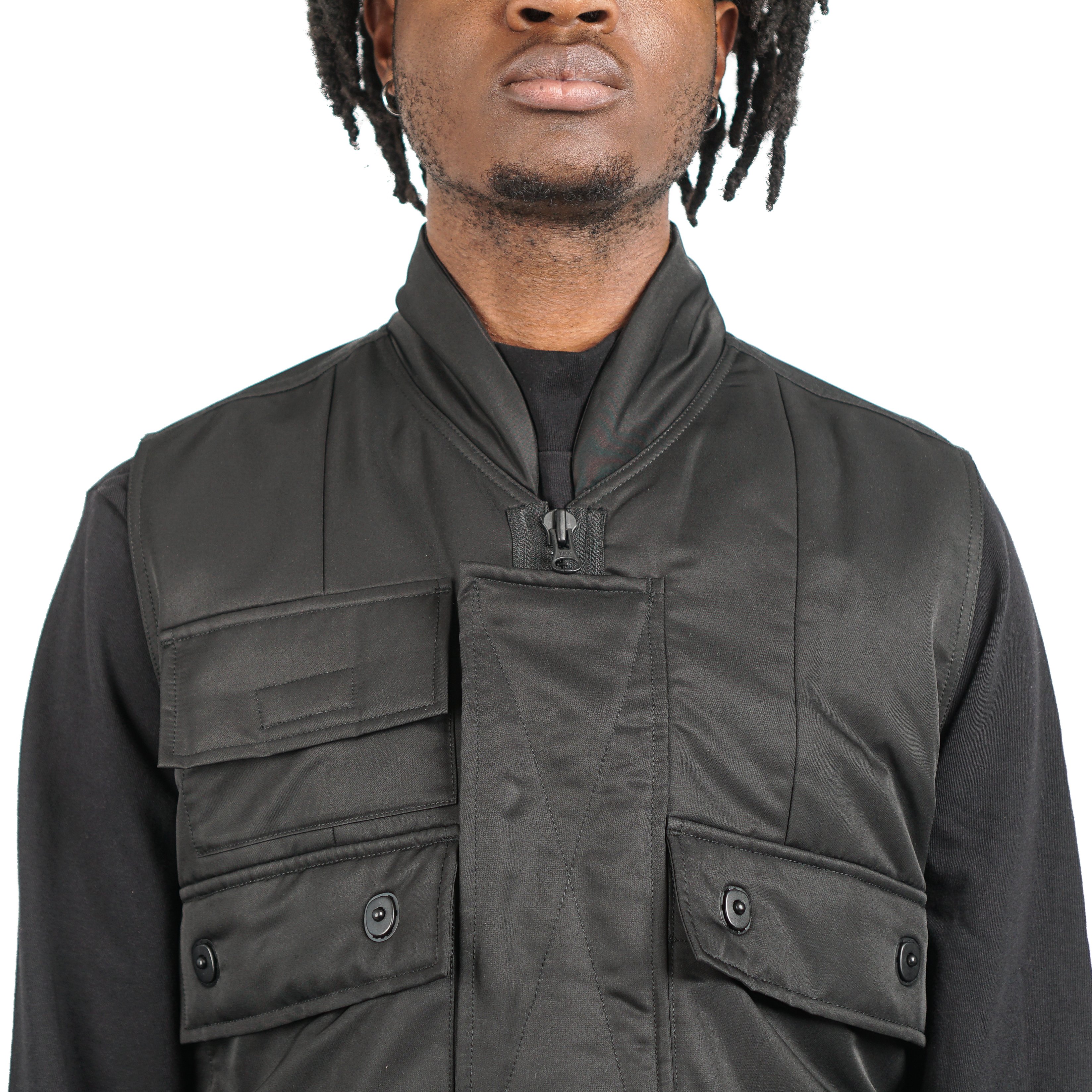 Men's Guerrilla Group ES-AV02 Body Fragmentation Vest - BLACK | Garmentory