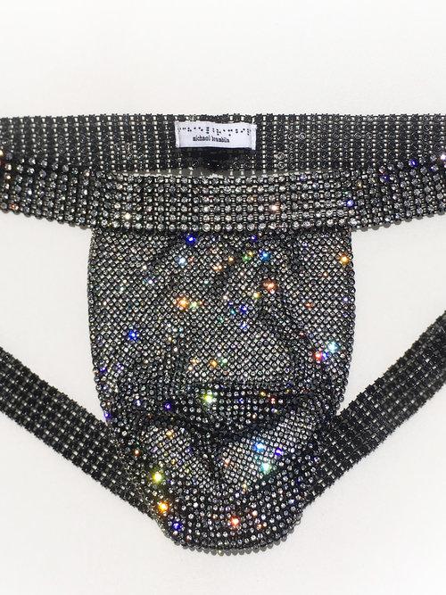 Michael Brambila Crystal Mesh Jockstrap | Garmentory