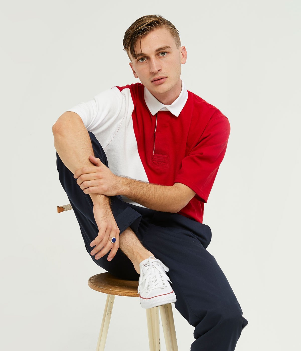 MAGILL Damon Polo - Red | Garmentory