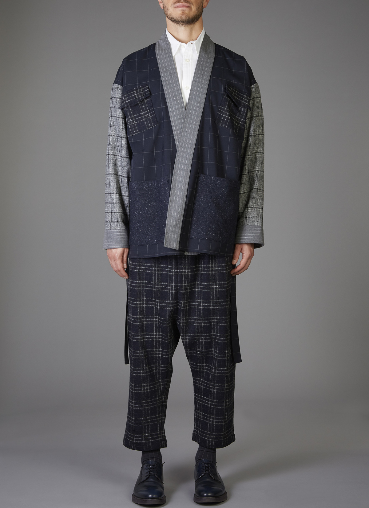 Grei. Suiting Karate Jacket - Patchwork | Garmentory