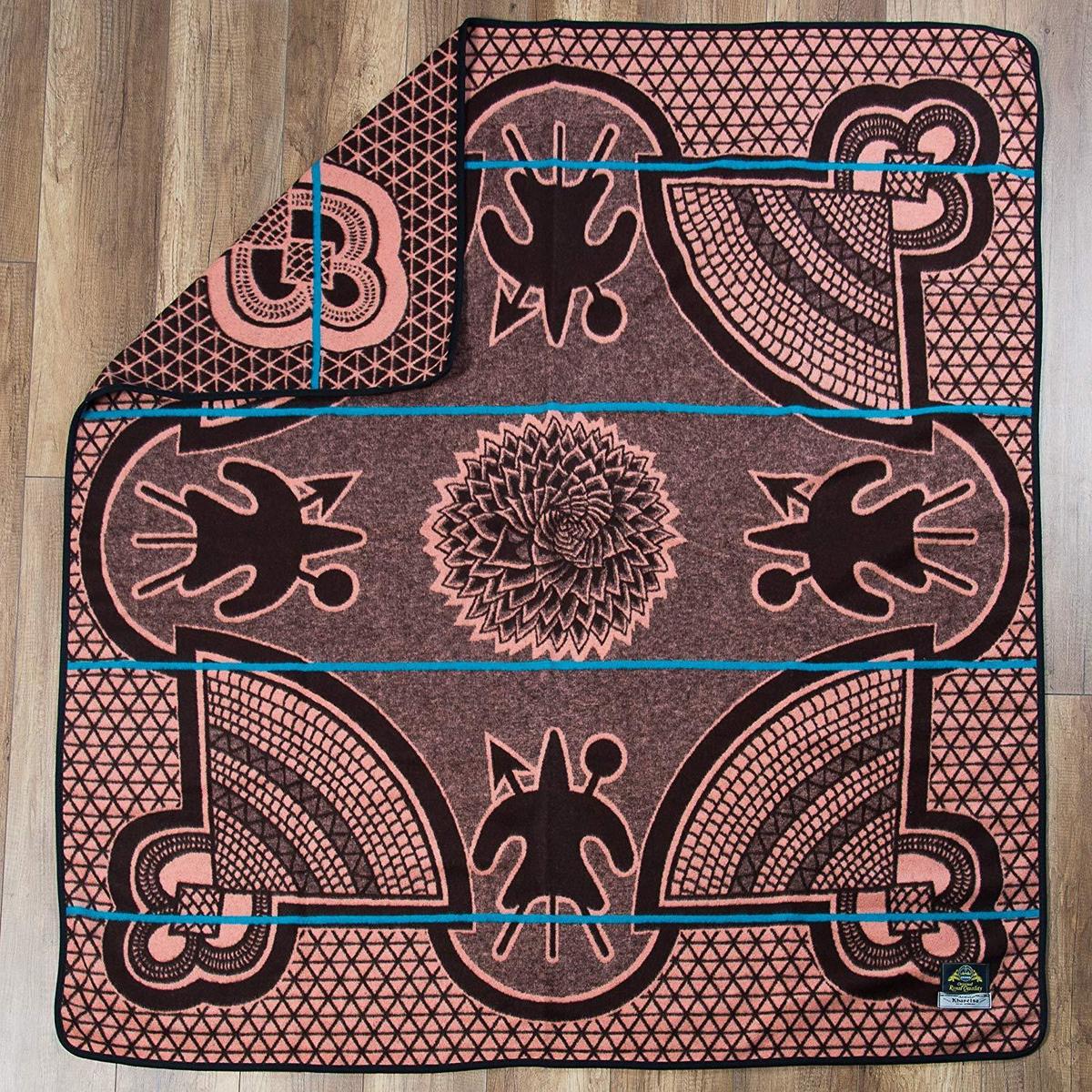 Aranda Textile Mills Salmon Kharetsa Spiral Aloe Basotho Heritage ...