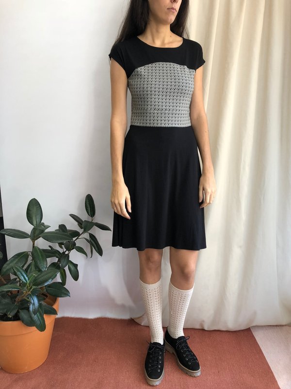 CHERRY BOBIN ROBE DIANA - WHITE GRAPHIC | Garmentory