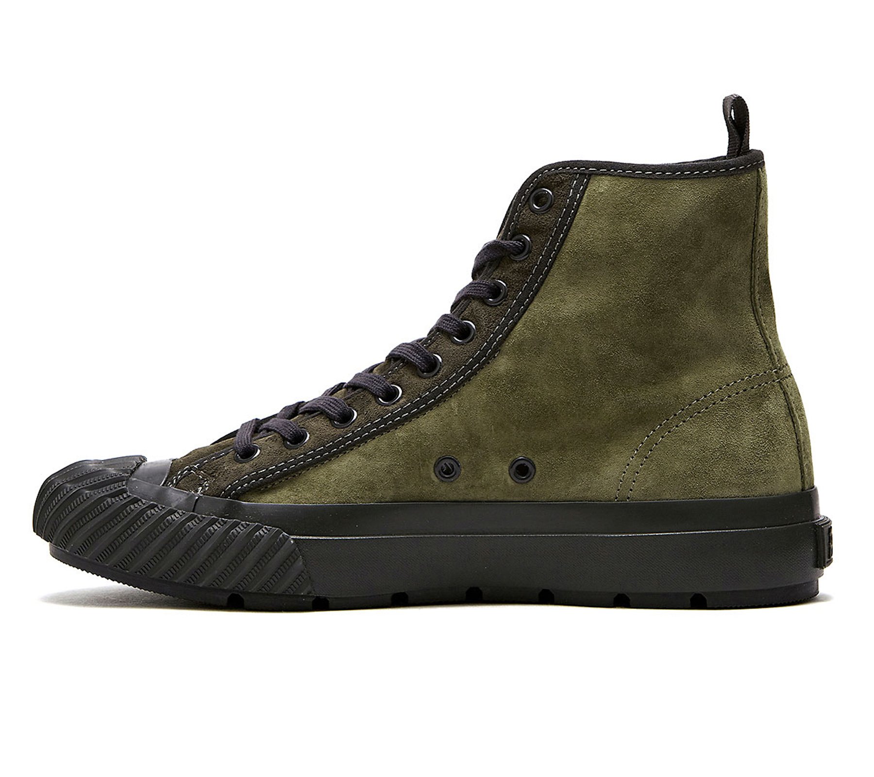 Eastlogue x PF Flyers Grounder-Hi boot - Olive | Garmentory
