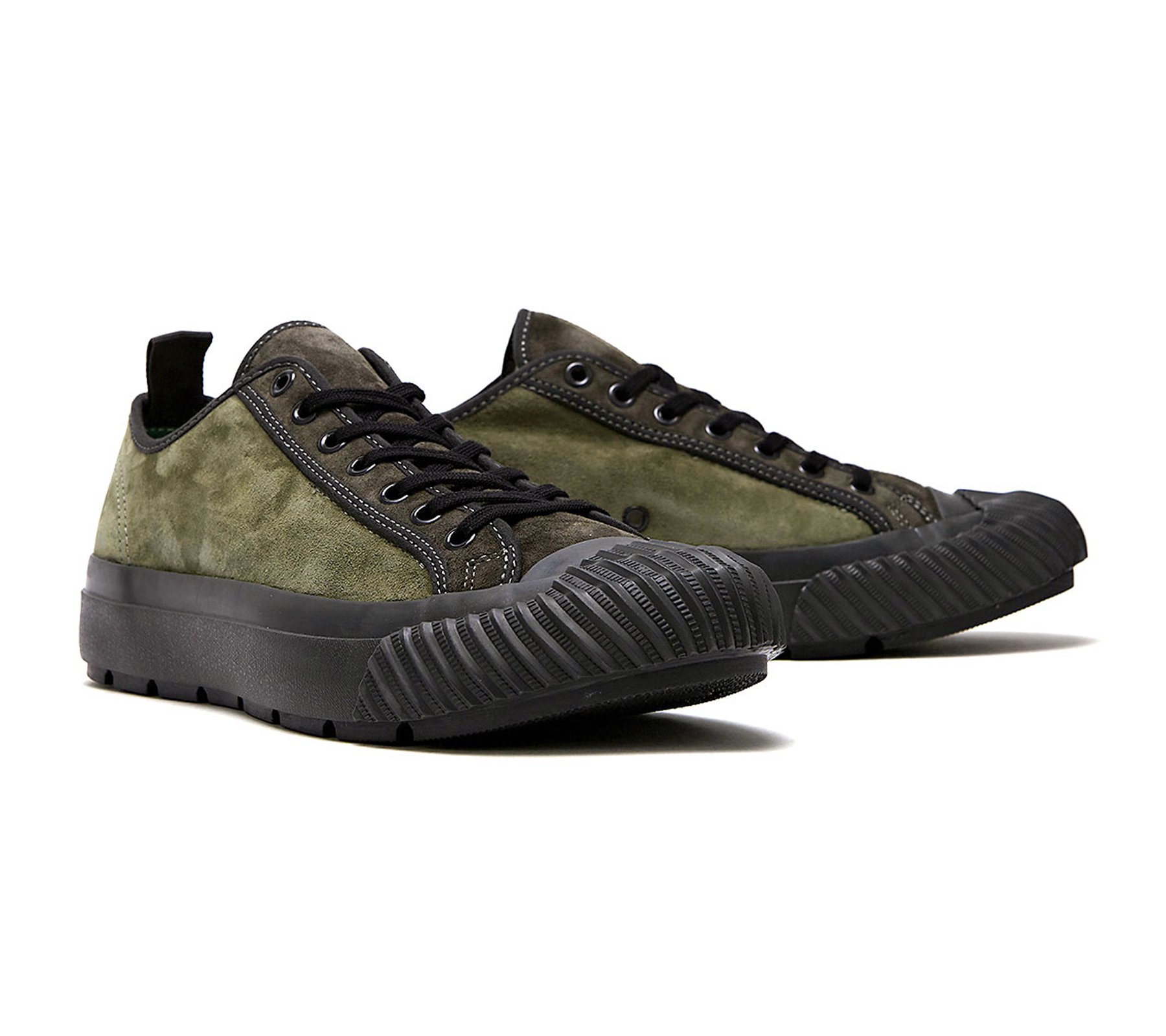 Eastlogue x PF Flyers Grounder-Lo - Olive | Garmentory