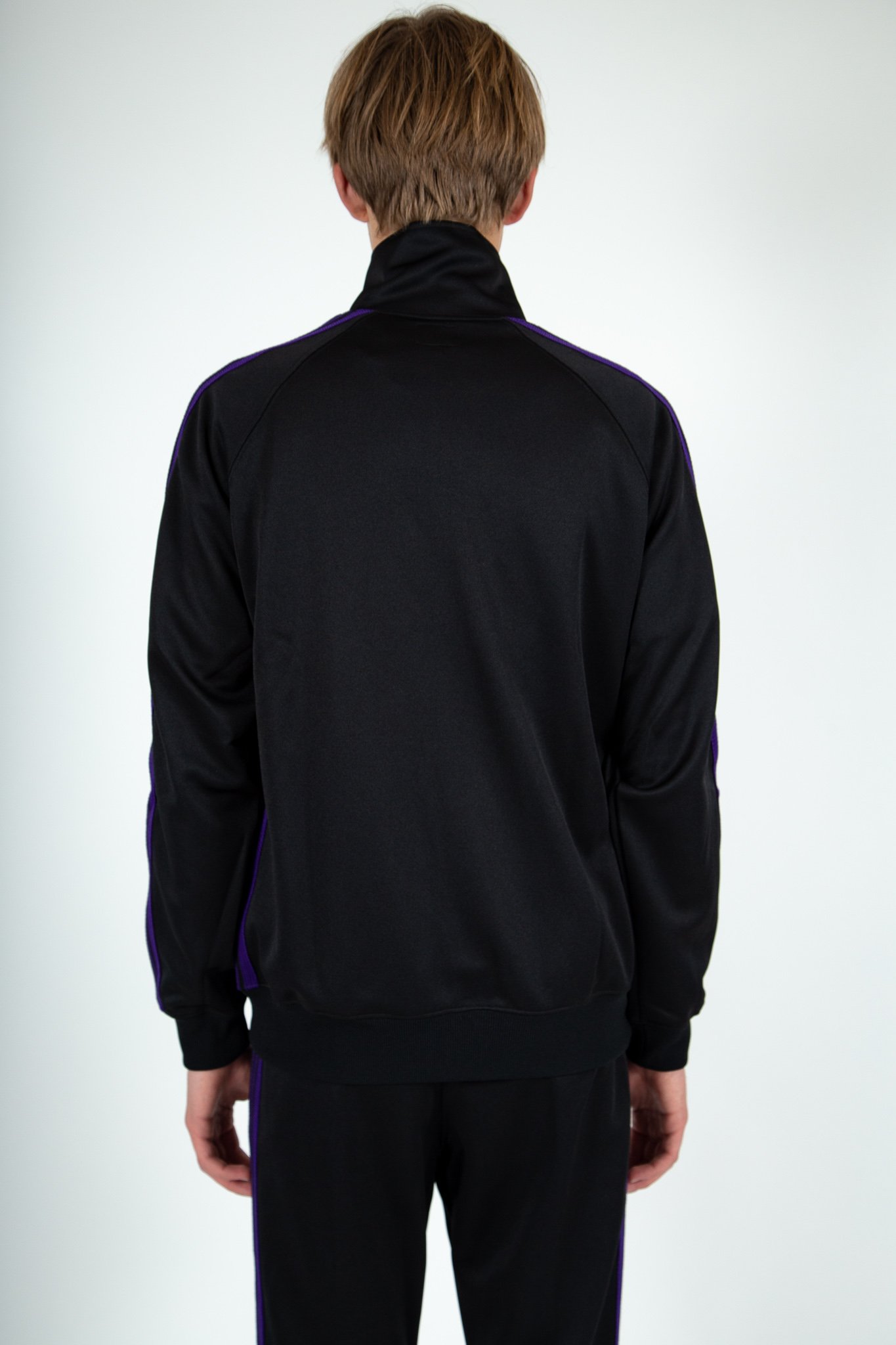 Needles Track Jacket - Poly Smooth Black | Garmentory