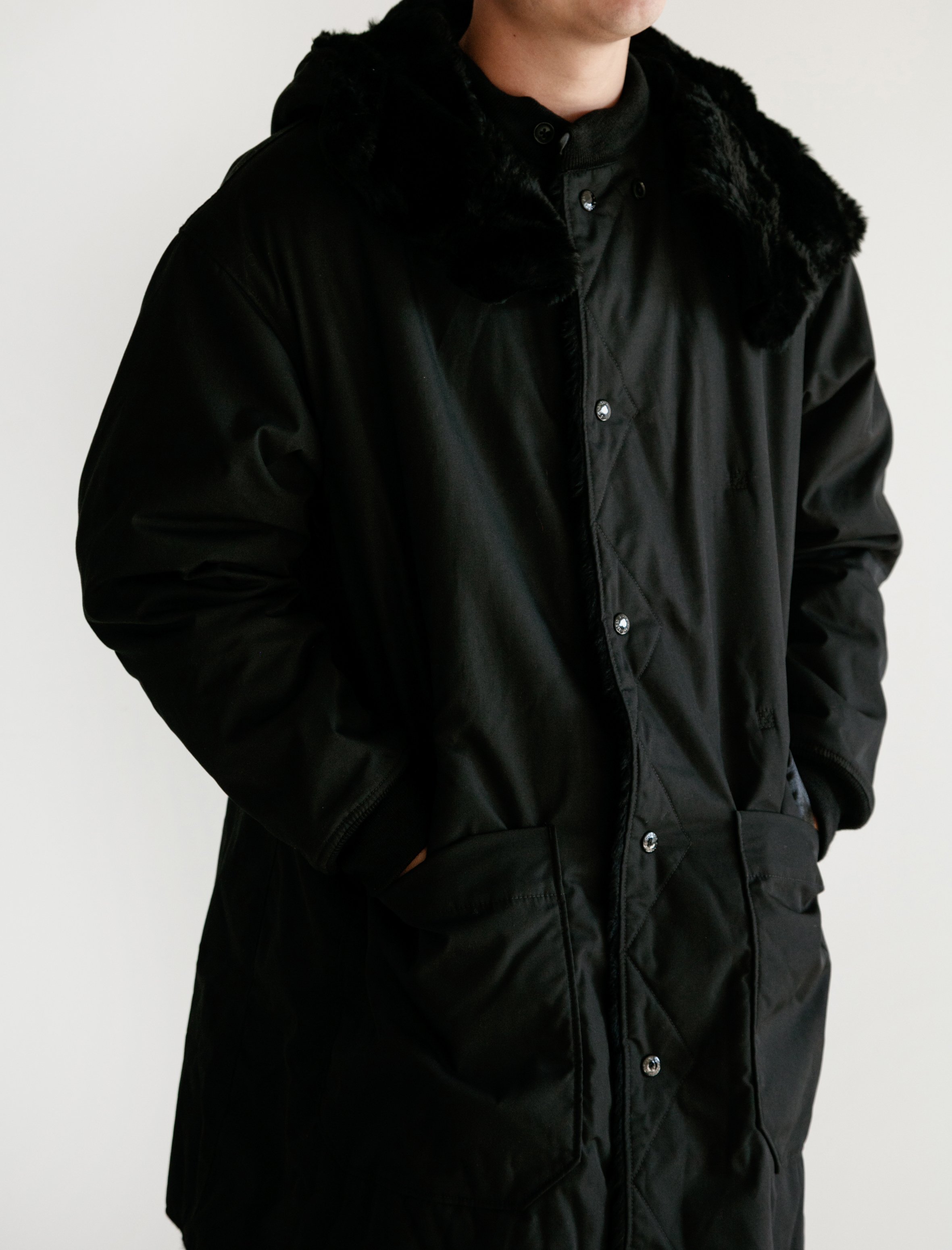 Engineered Garments Liner Jacket - Black | Garmentory