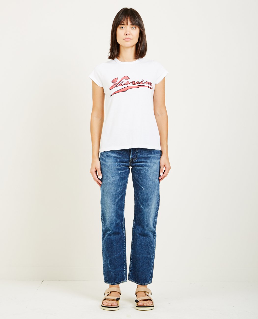 WMV VISVIM VISVIM LOGO BOX TEE - WHITE | Garmentory