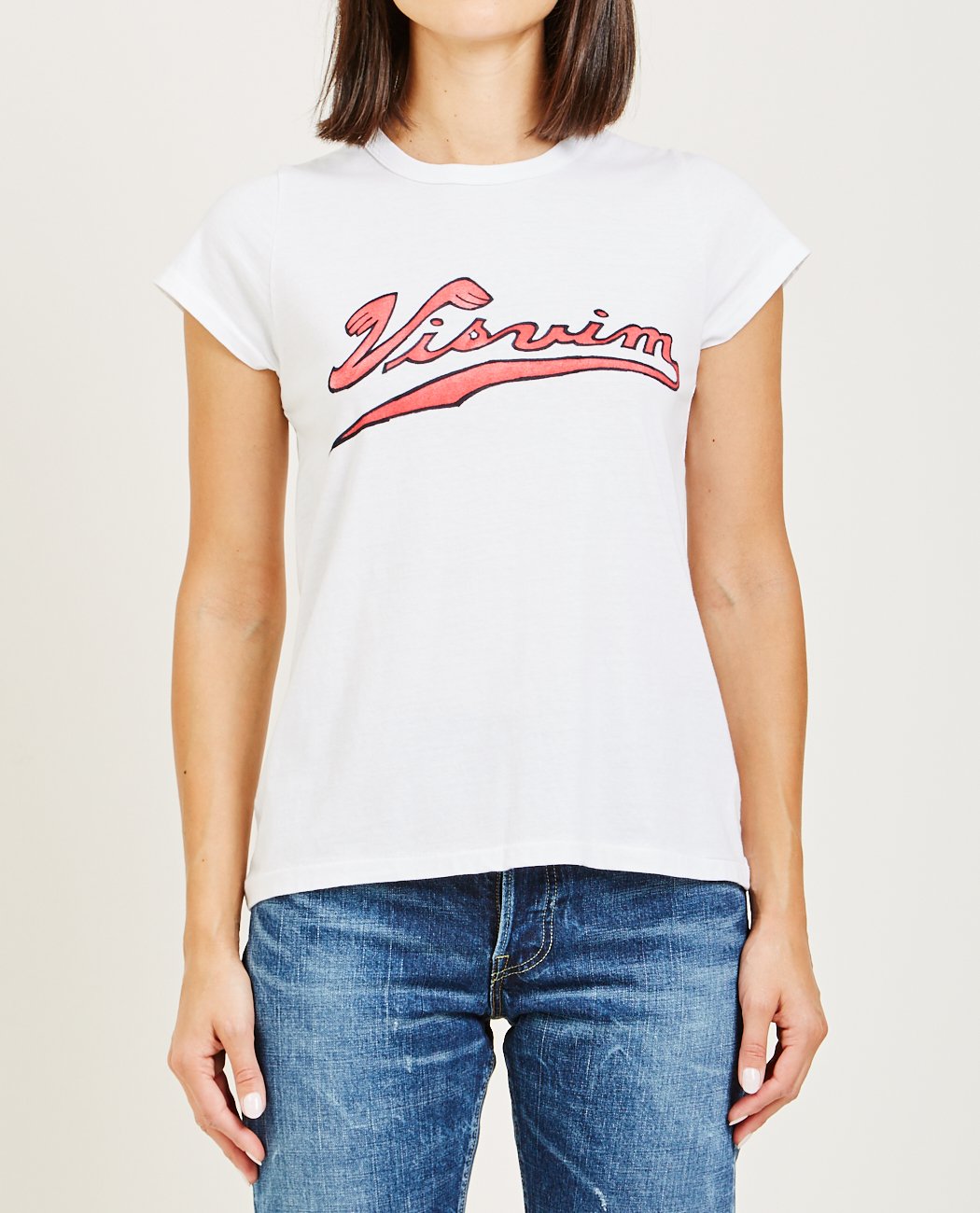 WMV VISVIM VISVIM LOGO BOX TEE - WHITE | Garmentory