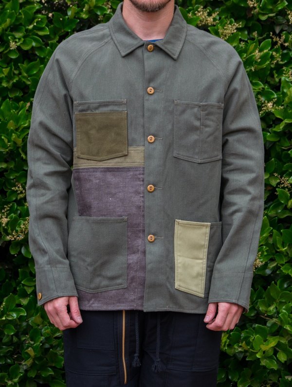 Knickerbocker Mfg. Co. x Hamid Holloman Patchwork Chore Coat | Garmentory