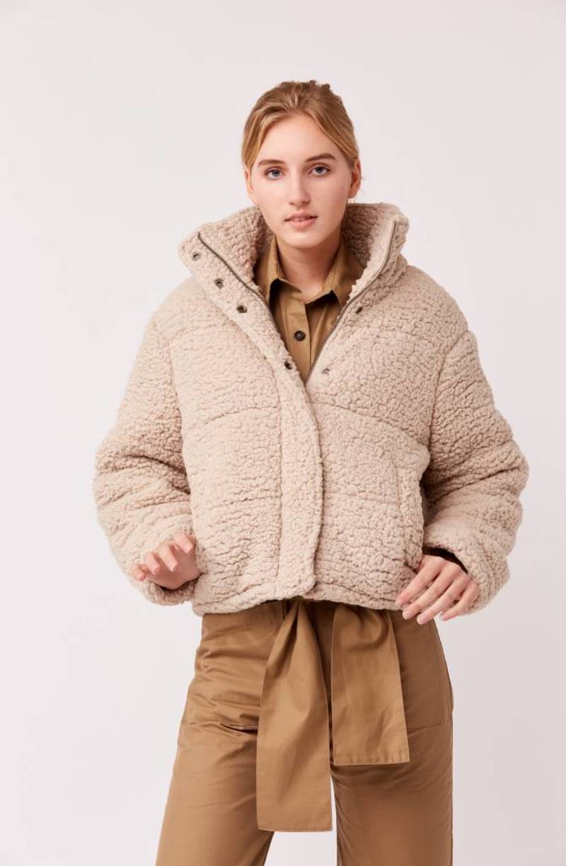 Native Youth Sherpa Puffer Jacket | Garmentory