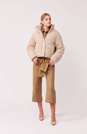 Native Youth Sherpa Puffer Jacket | Garmentory
