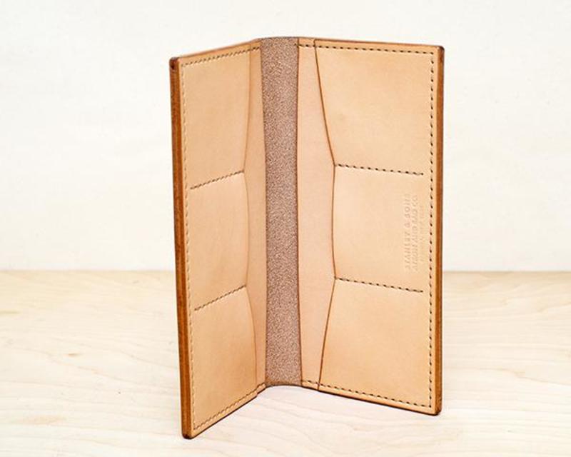 Stanley & Sons Leather Wallet - Natural | Garmentory