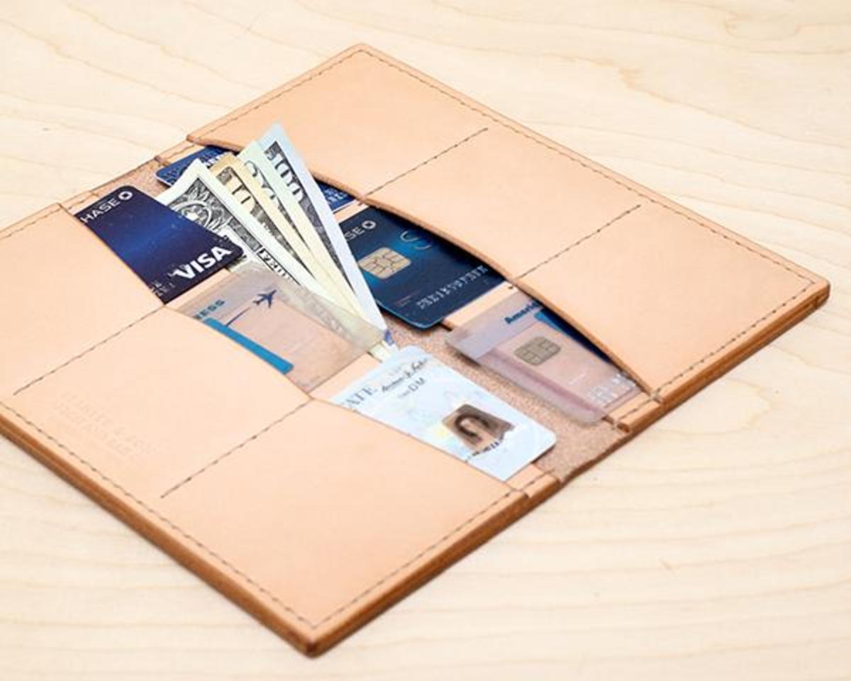 Stanley & Sons Leather Wallet - Natural | Garmentory