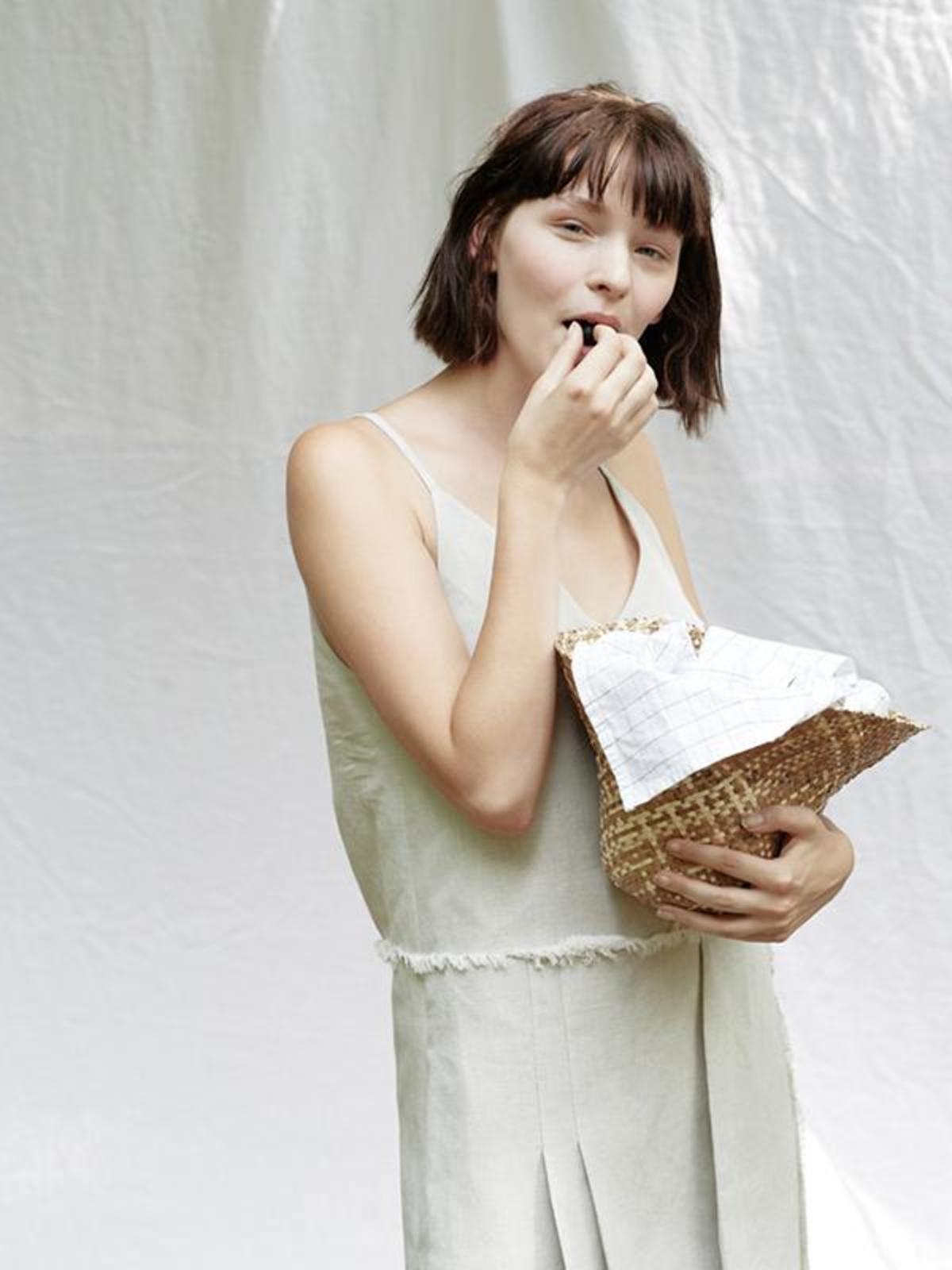 Ripped Linen Dress | Garmentory