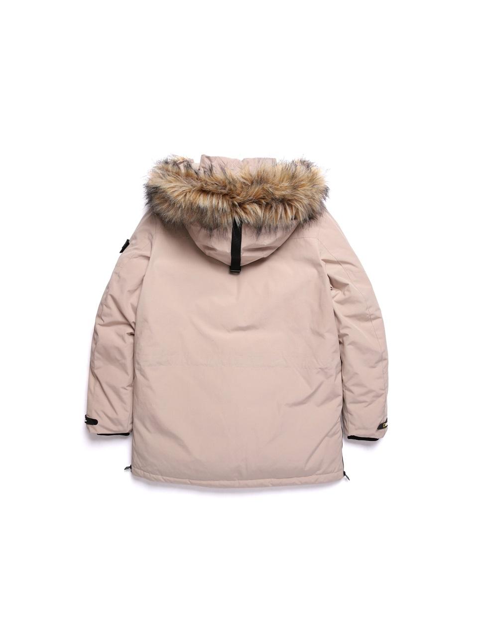 NATIONAL GEOGRAPHIC Beluga Duck Down Padding Jumper - Incense Beige | Garmentory