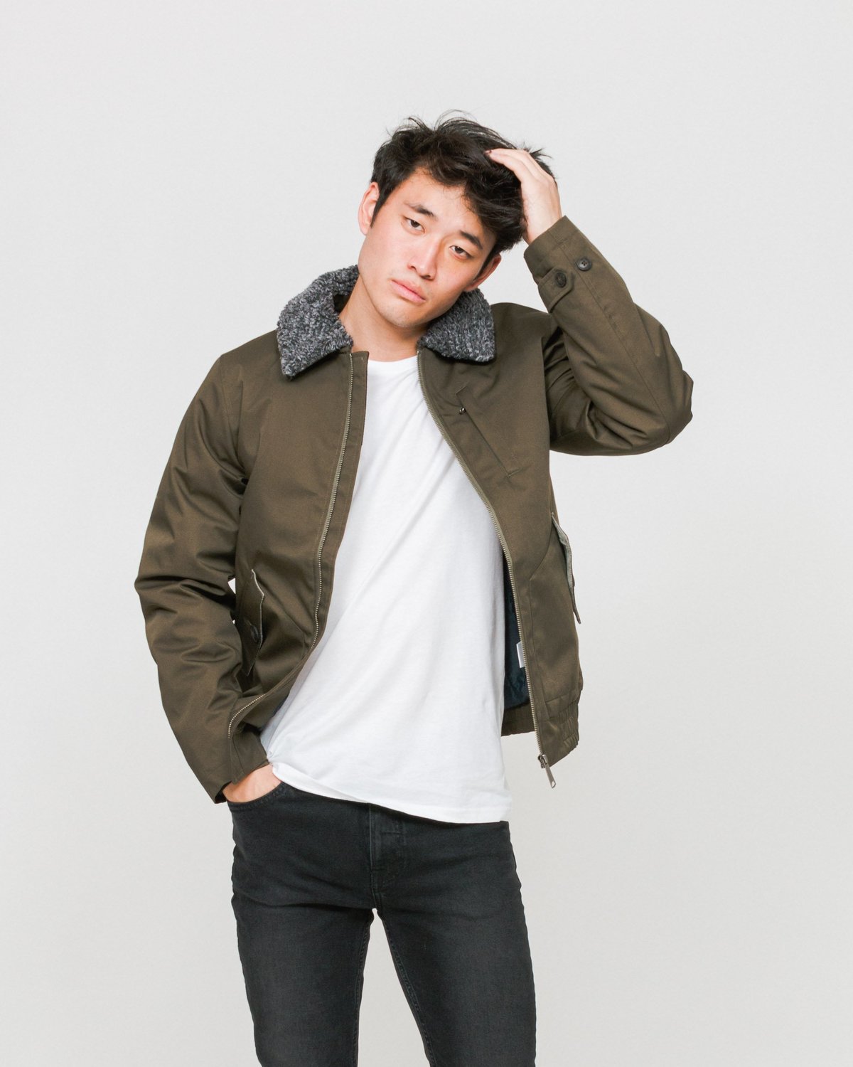 SUIT Ekko Jacket - Dark Green | Garmentory